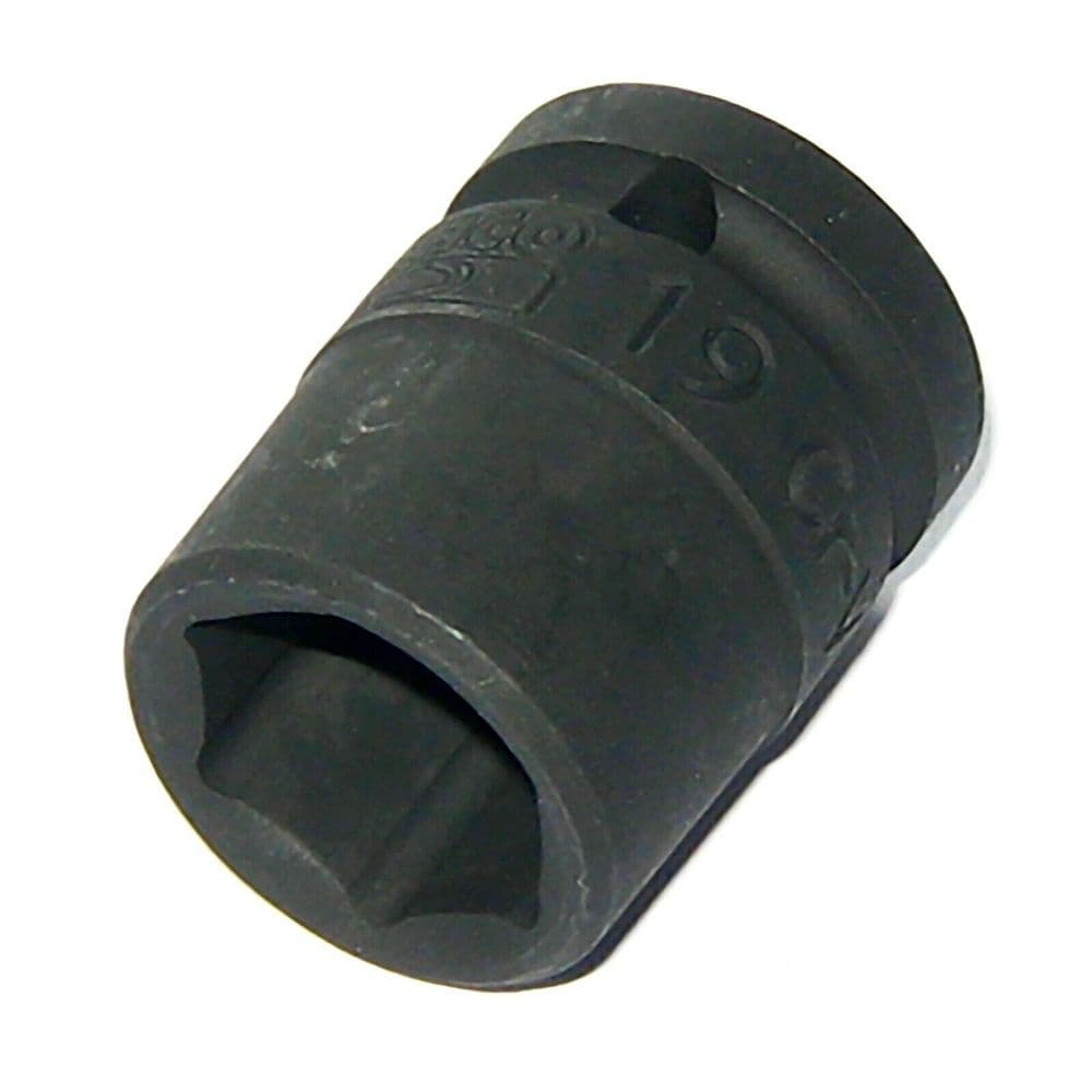 Bahco 19mm Impact Socket 1/2 inch Drive 6 Point Metric
