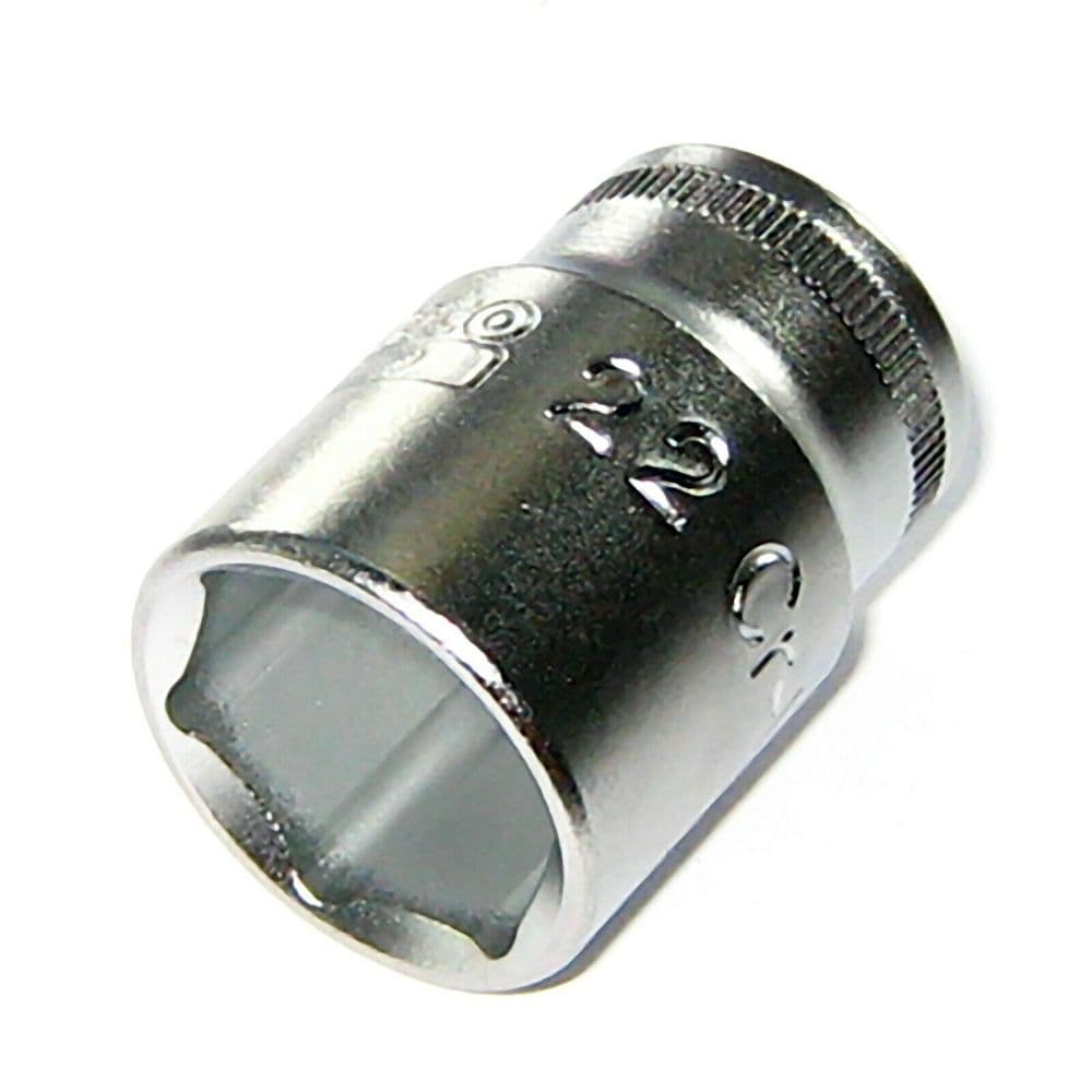 Bahco 22mm Socket 1/2 inch Drive 6 Point Metric SBS80-22