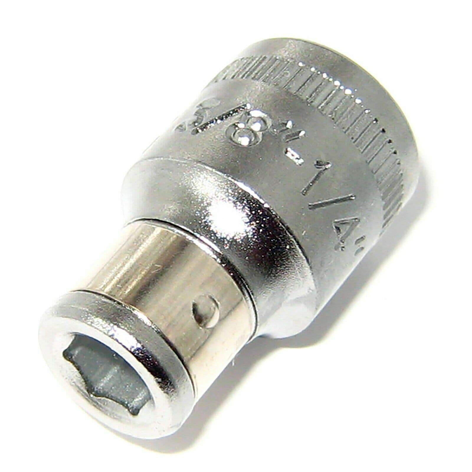 Bahco 3/8 inch Square Drive Coupler Adaptor for 1/4 inch Hex Driver Bits