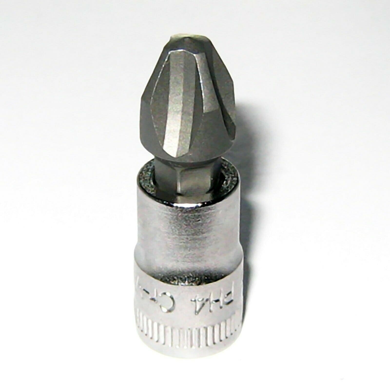 Bahco PH4 Screwdriver Socket Bit 1/4 inch Drive Phillips PH 4
