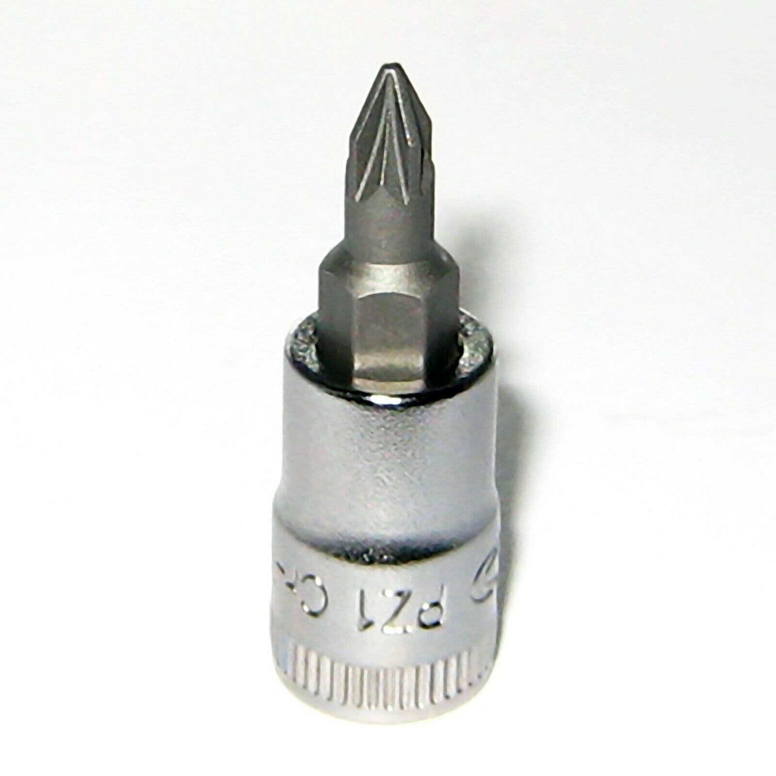 Bahco PZ1 Screwdriver Socket Bit 1/4 inch Drive PoziDrive Pozi PZ 1