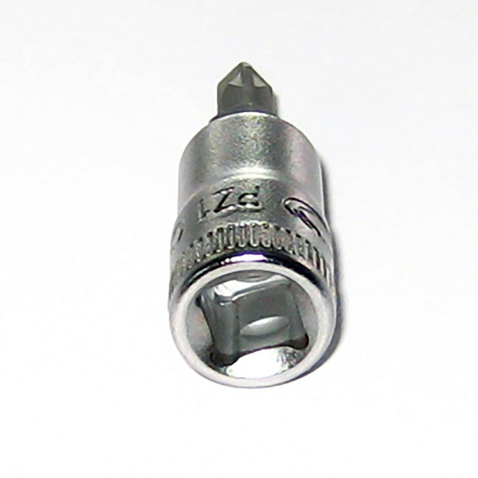Bahco PZ1 Screwdriver Socket Bit 1/4 inch Drive PoziDrive Pozi PZ 1