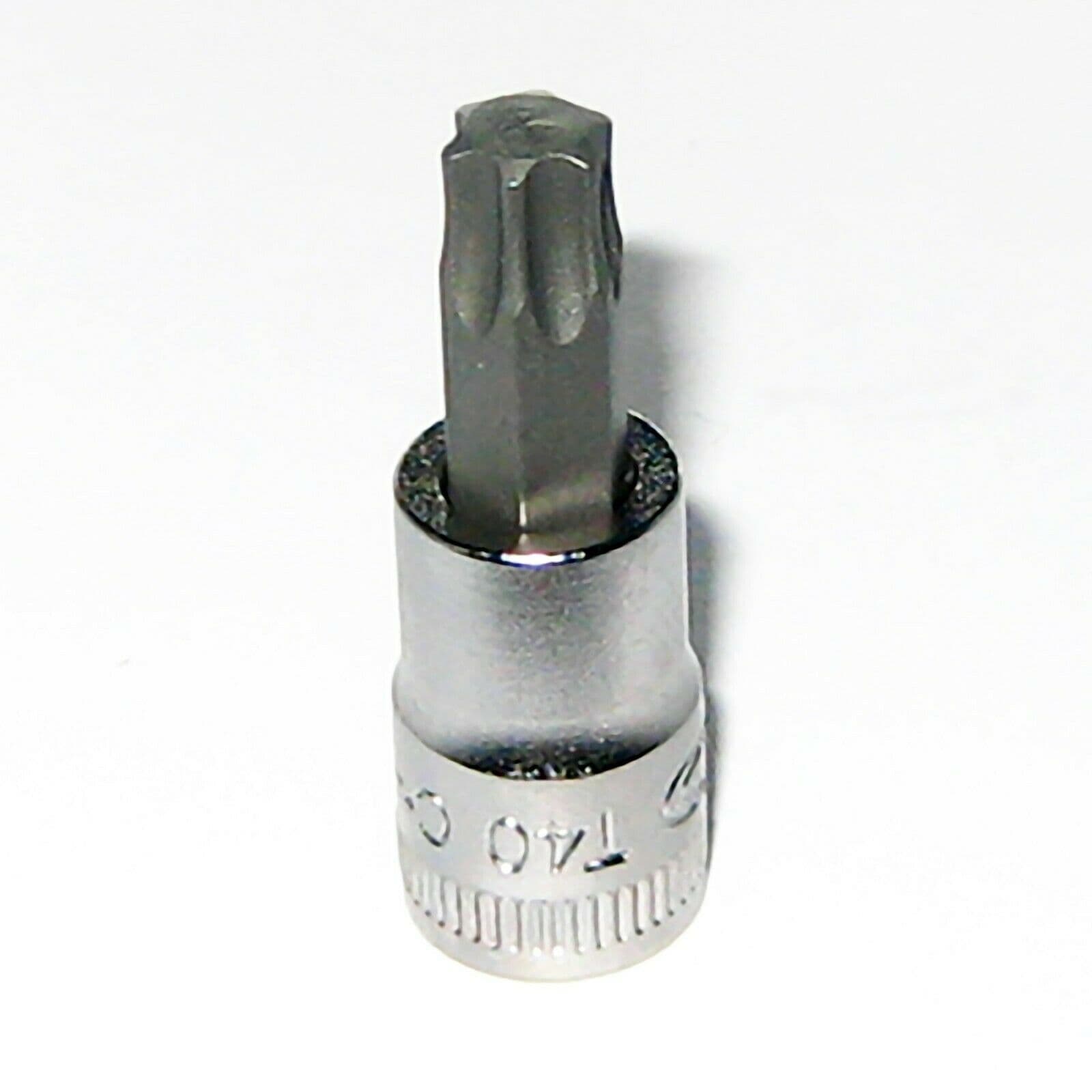 Bahco T40 TORX Socket Bit 1/4 inch Drive TX40 TX-40 Star Key Male