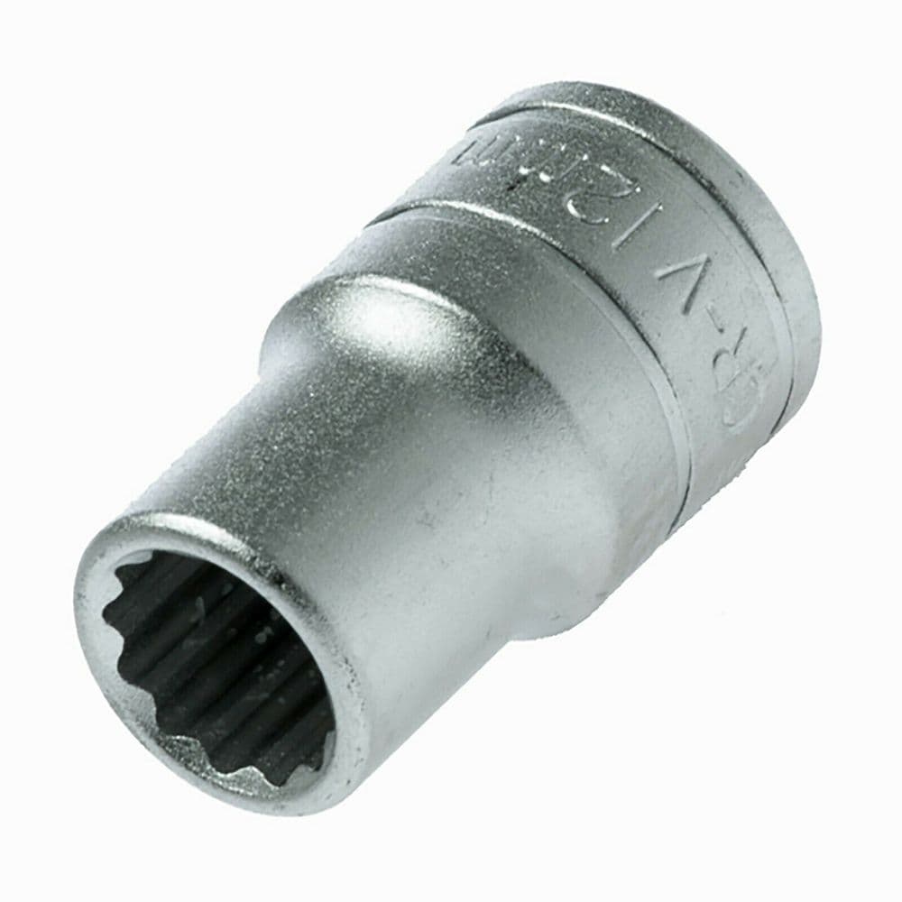 Teng Tools 12mm Socket 1/2 inch Drive 12 Point Metric M120512-C
