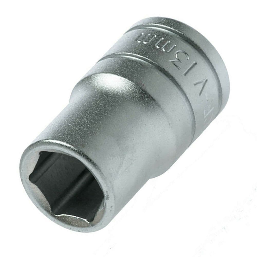 Teng Tools 13mm Socket 1/2 inch Drive 6 Point Metric M1205136-C
