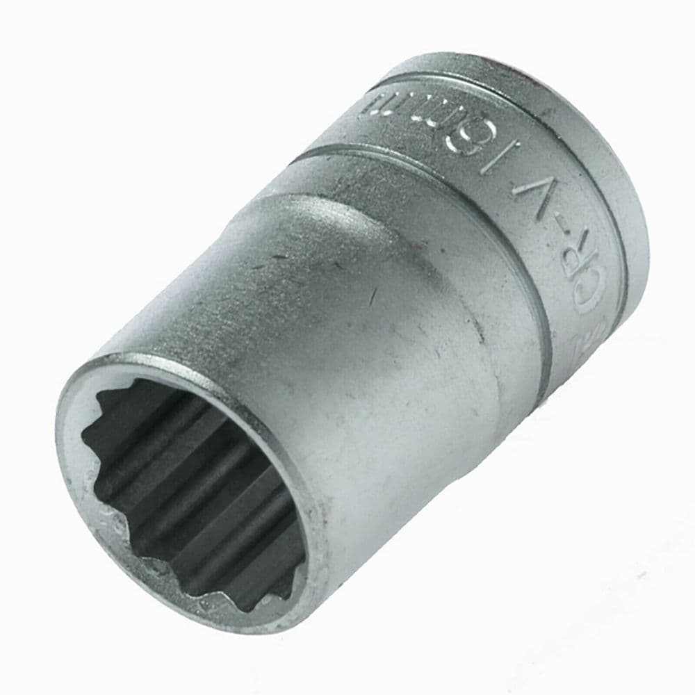 Teng Tools 16mm Socket 1/2 inch Drive 12 Point Metric M120516-C