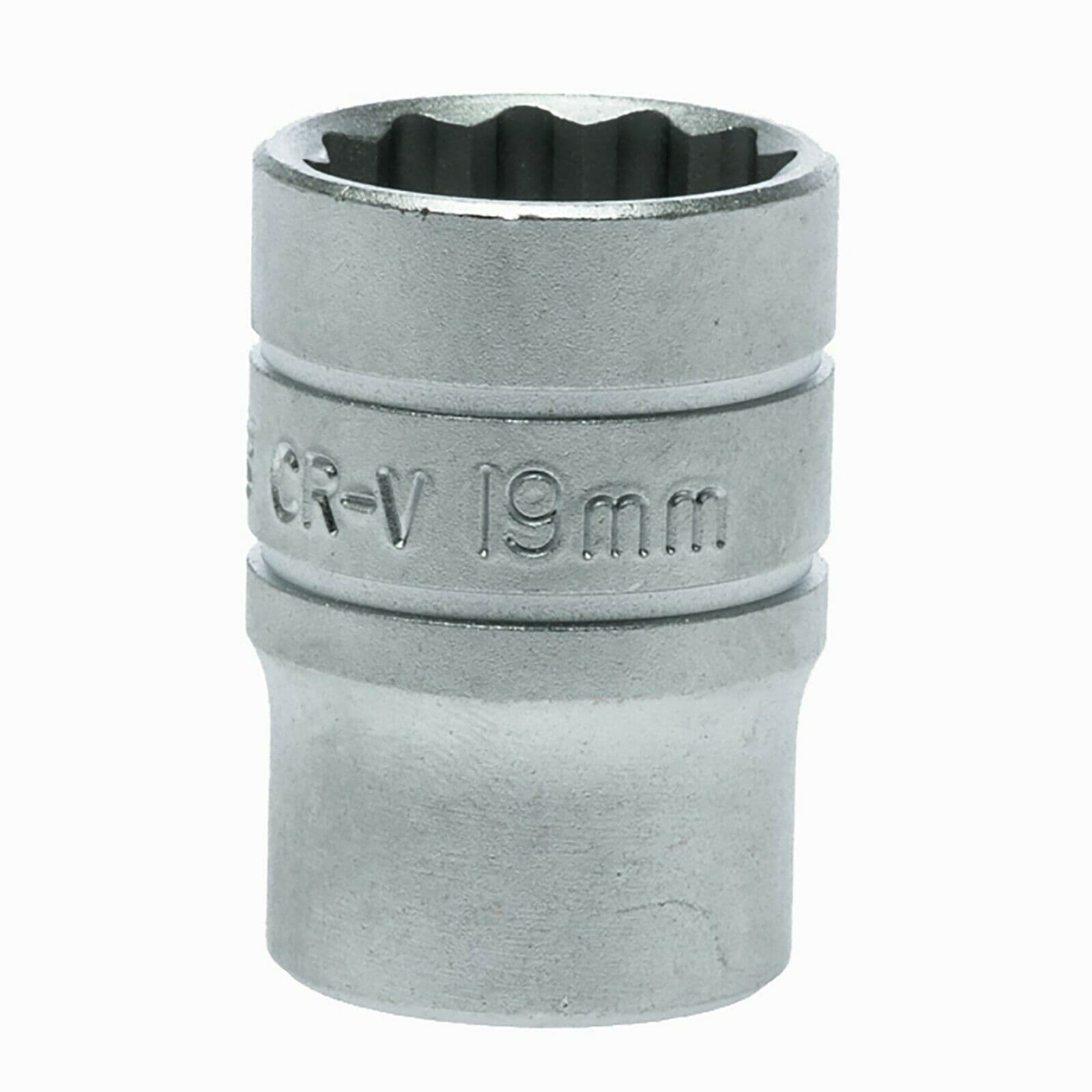 Teng Tools 19mm Socket 1/2 inch Drive 12 Point Metric M120519-C