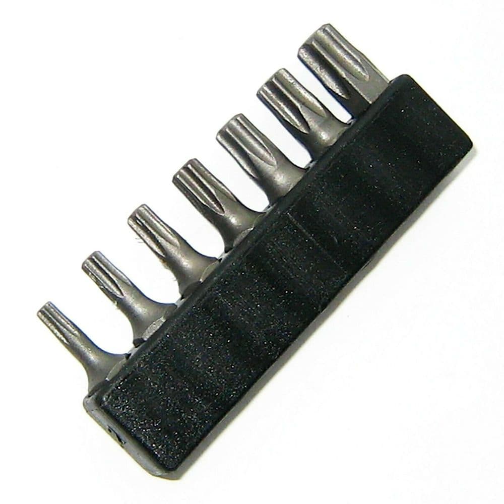 Teng Tools 25mm TORX Screwdriver Bit Set TX10 TX15 TX20 TX25 TX27 TX30 TX40