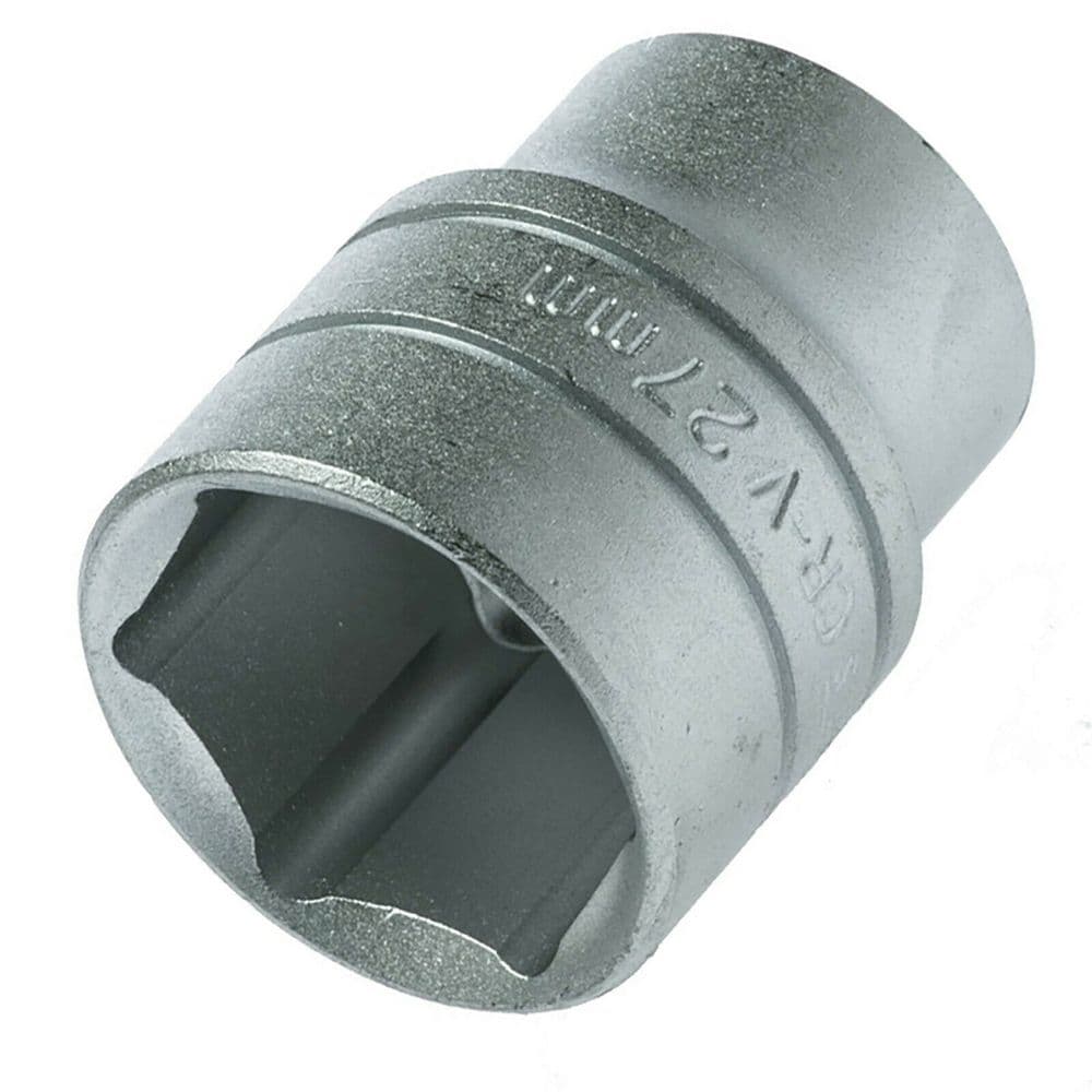 Teng Tools 27mm Socket 1/2 inch Drive 6 Point Metric M1205276-C