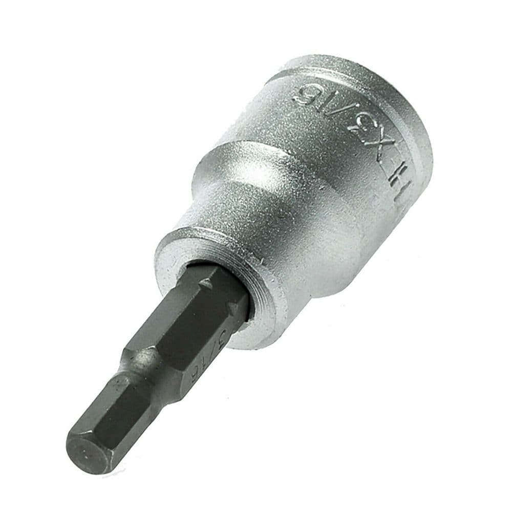 Teng Tools 3/16 inch AF Imperial Allen Key Hex Socket Bit 3/8 inch ...