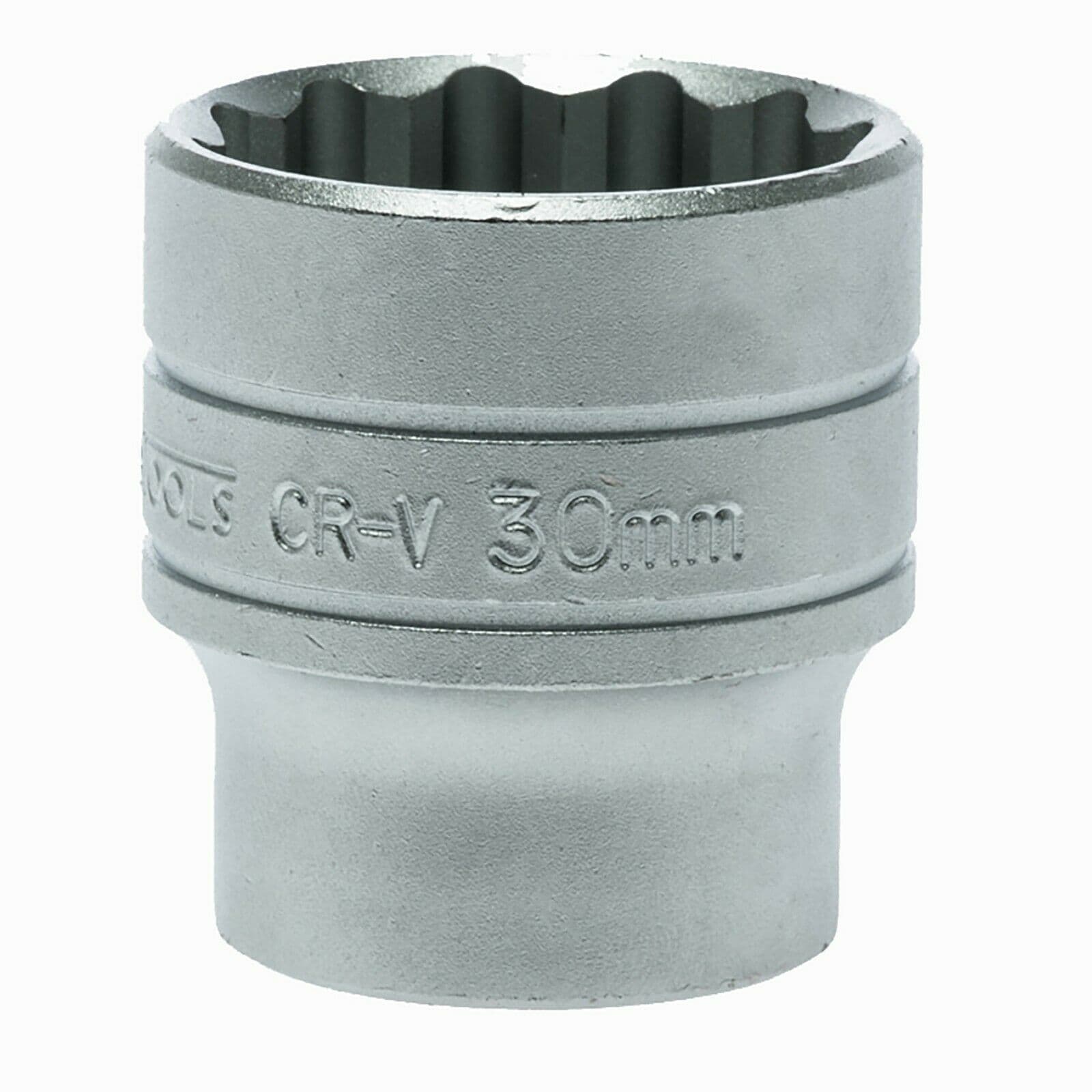 Teng Tools 30mm Socket 1/2 inch Drive 12 Point Metric M120530-C