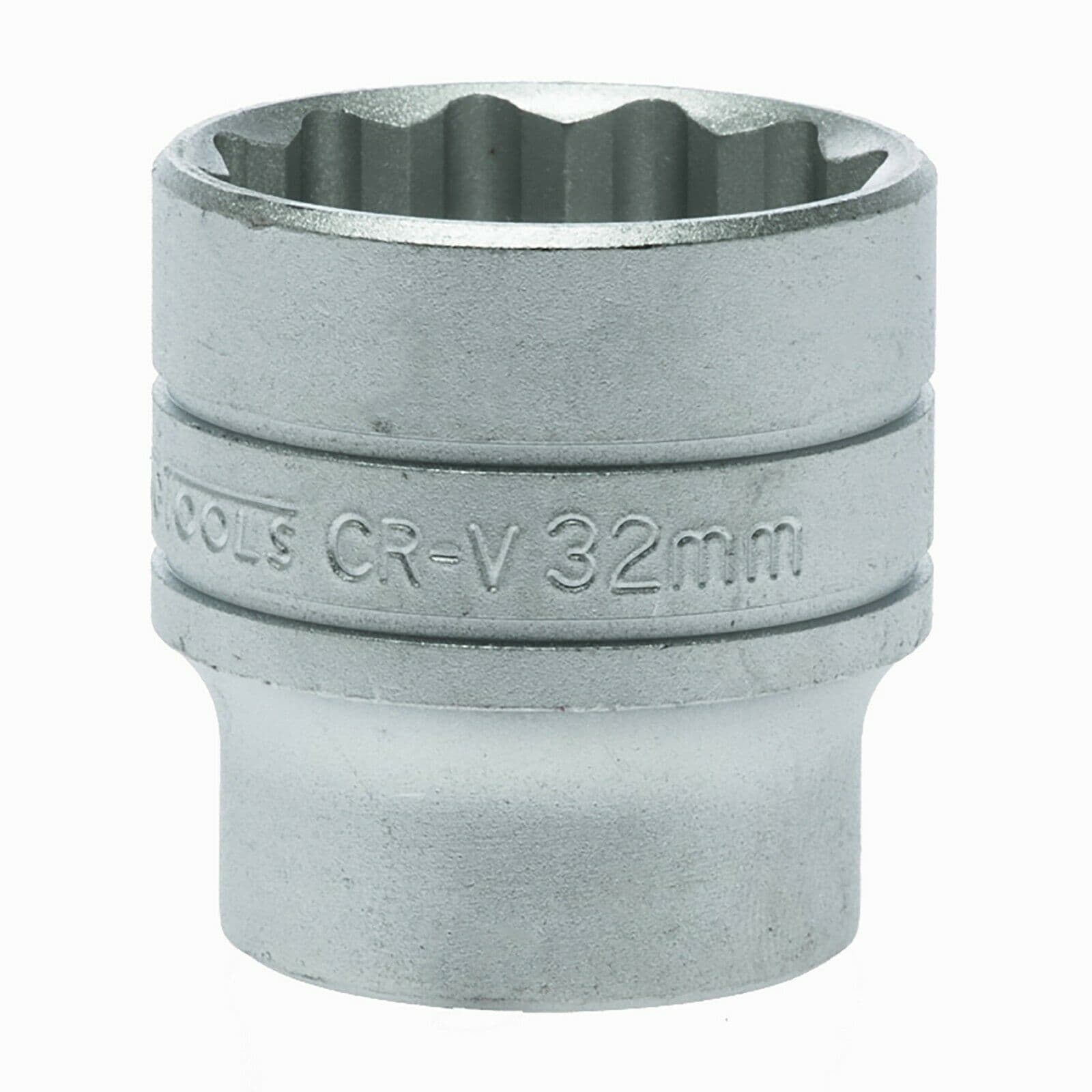 Teng Tools 32mm Socket 1/2 inch Drive 12 Point Metric M120532-C