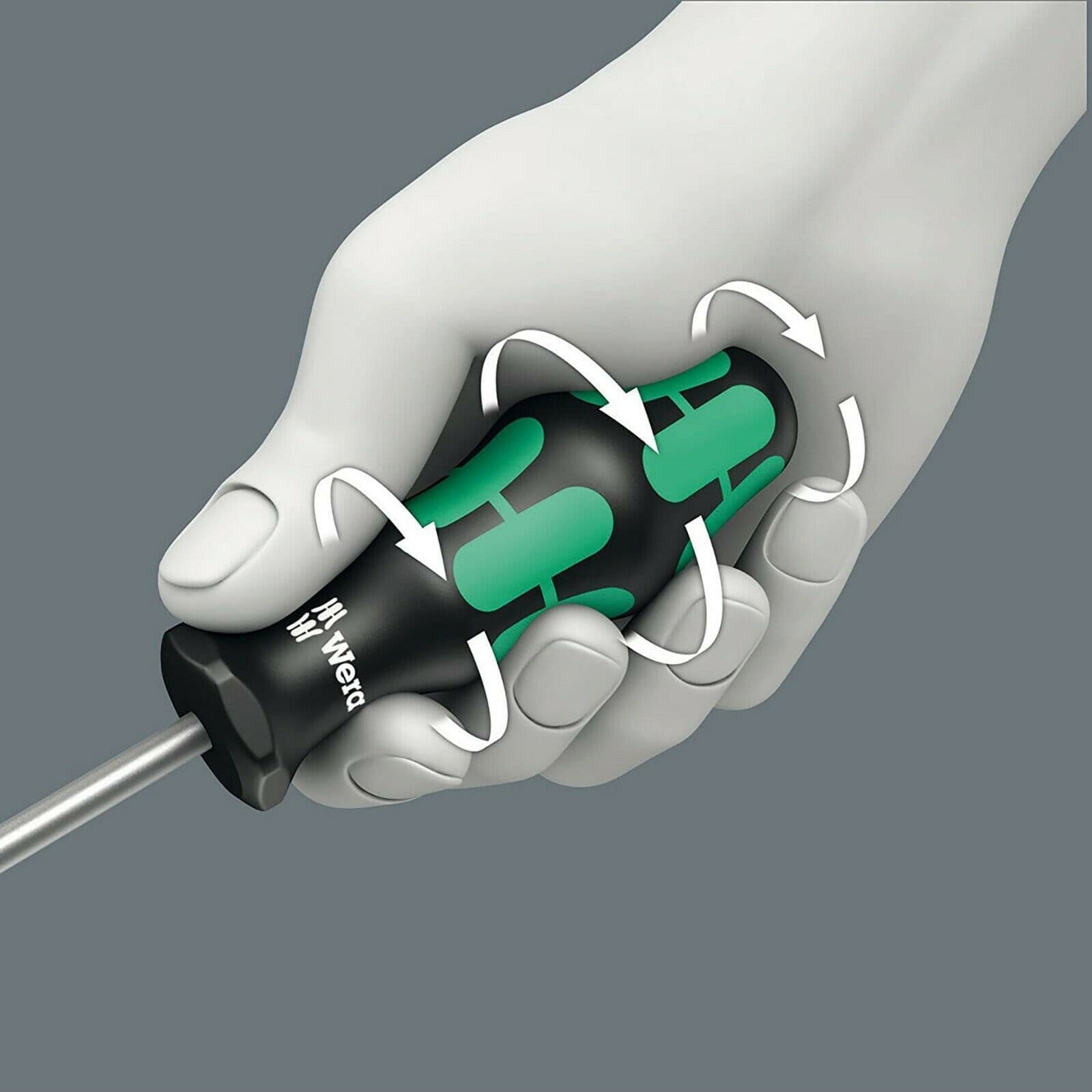 Wera 13mm Hex Nut Spinner Driver with Hollow Shaft Kraftform 395 HO ...