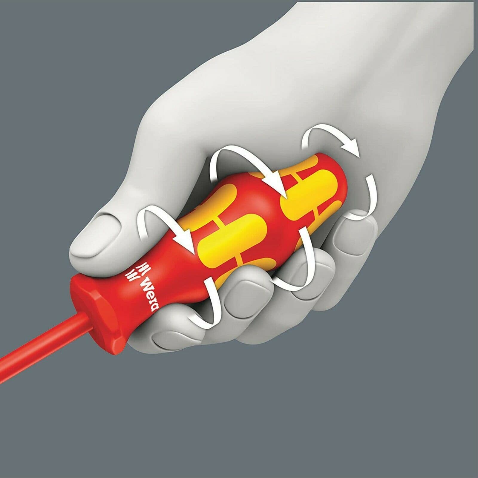 Wera 160i 2 5mm Slotted VDE Screwdriver Kraftform Insulated 0 4 x 2 5 x ...