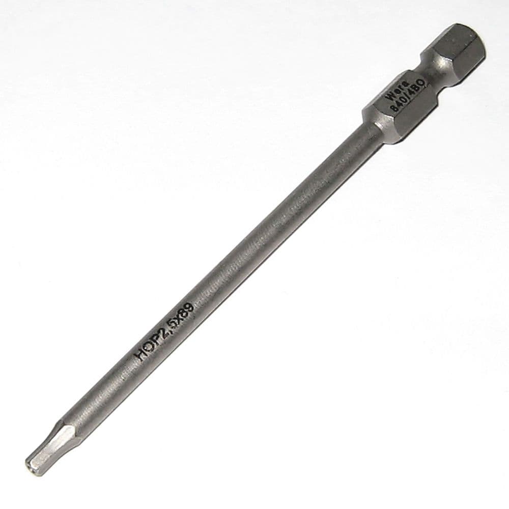 Wera 2 5mm Hex-Plus BO 89mm Screwdriver Security Bit KK 840/4 Z ...