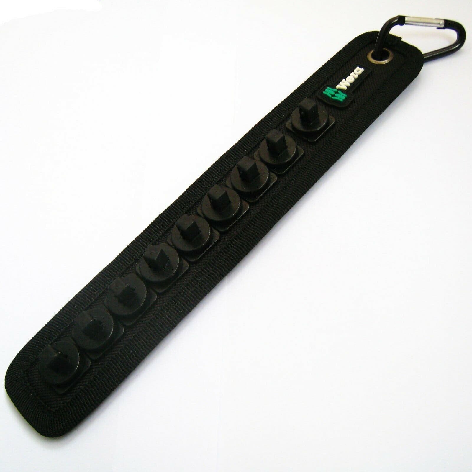 Wera 2go 1/4 inch Square Drive 9 Socket Twist Lock Empty Storage Strip ...