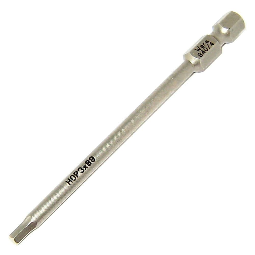 Wera 3mm Hex-Plus 89mm Screwdriver Bit KK 840/4 Z Kraftform Kompakt HOP3