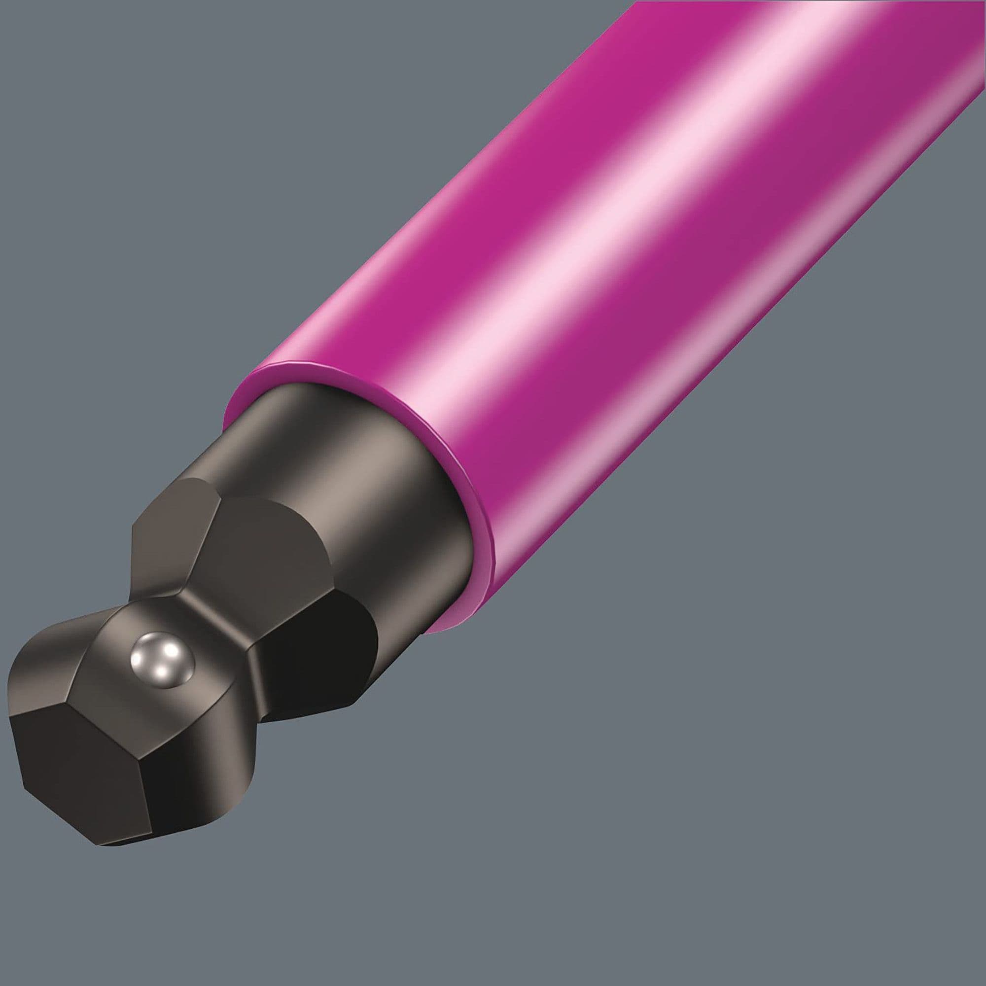 Wera 3mm Hex-Plus HF Allen Key BlackLaser L-Key Metric Colour Coded ...