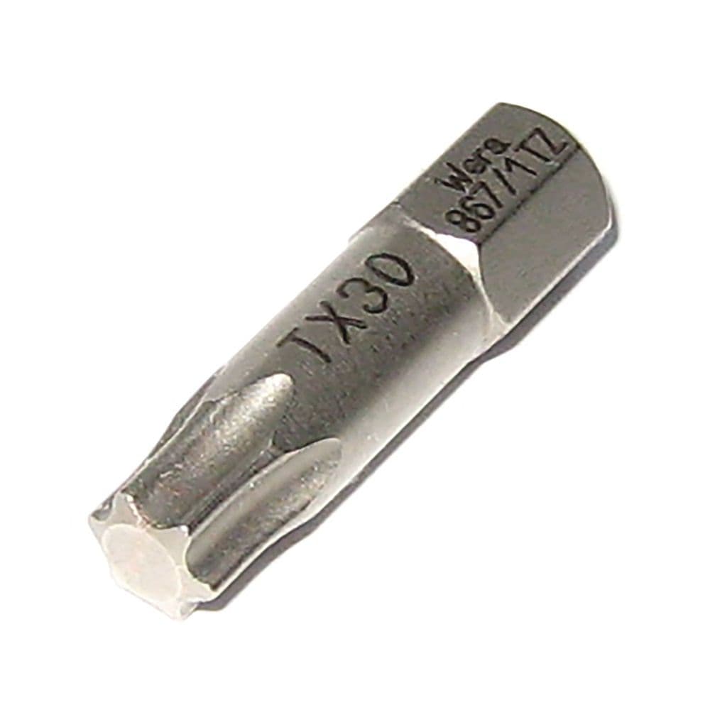 Wera TX30 25mm TORX Screwdriver Bit KK 867/1 Z Kraftform Kompakt T30 TX 30