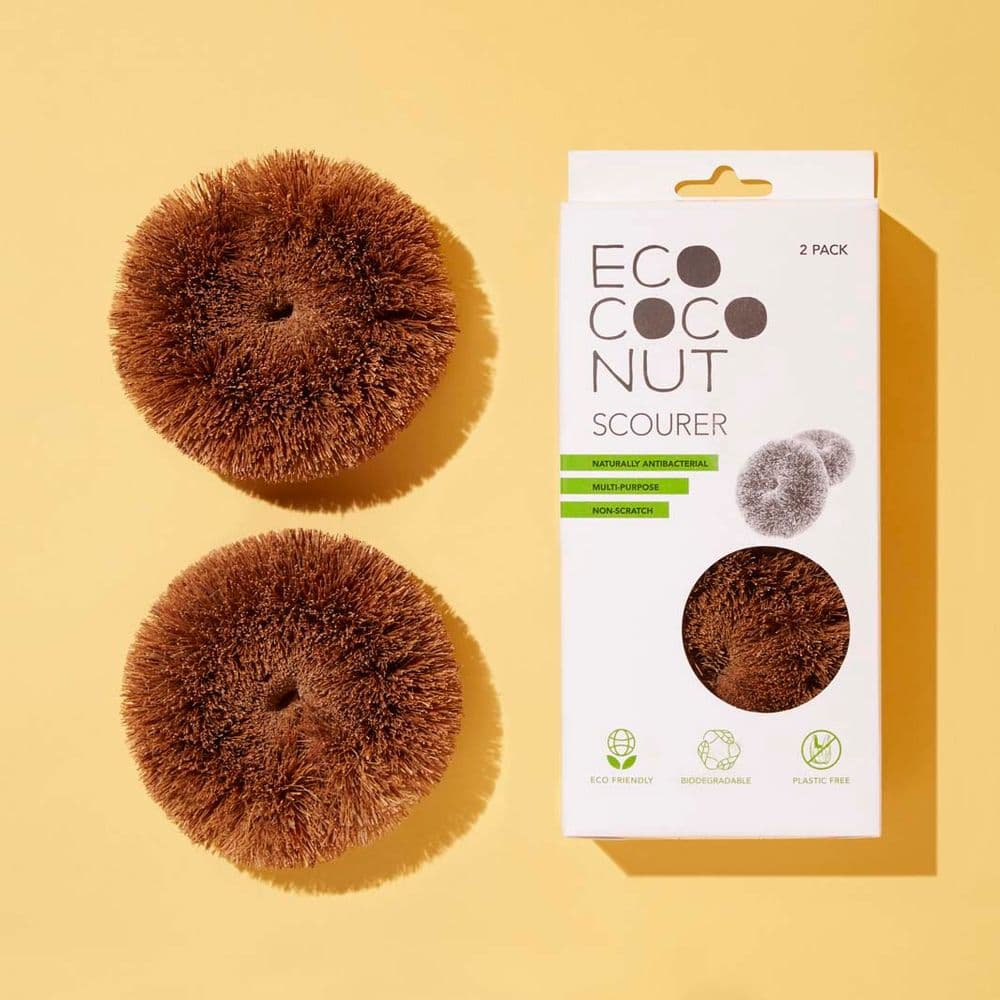 Coconut Scourers - 2 pack - EcoCoconut