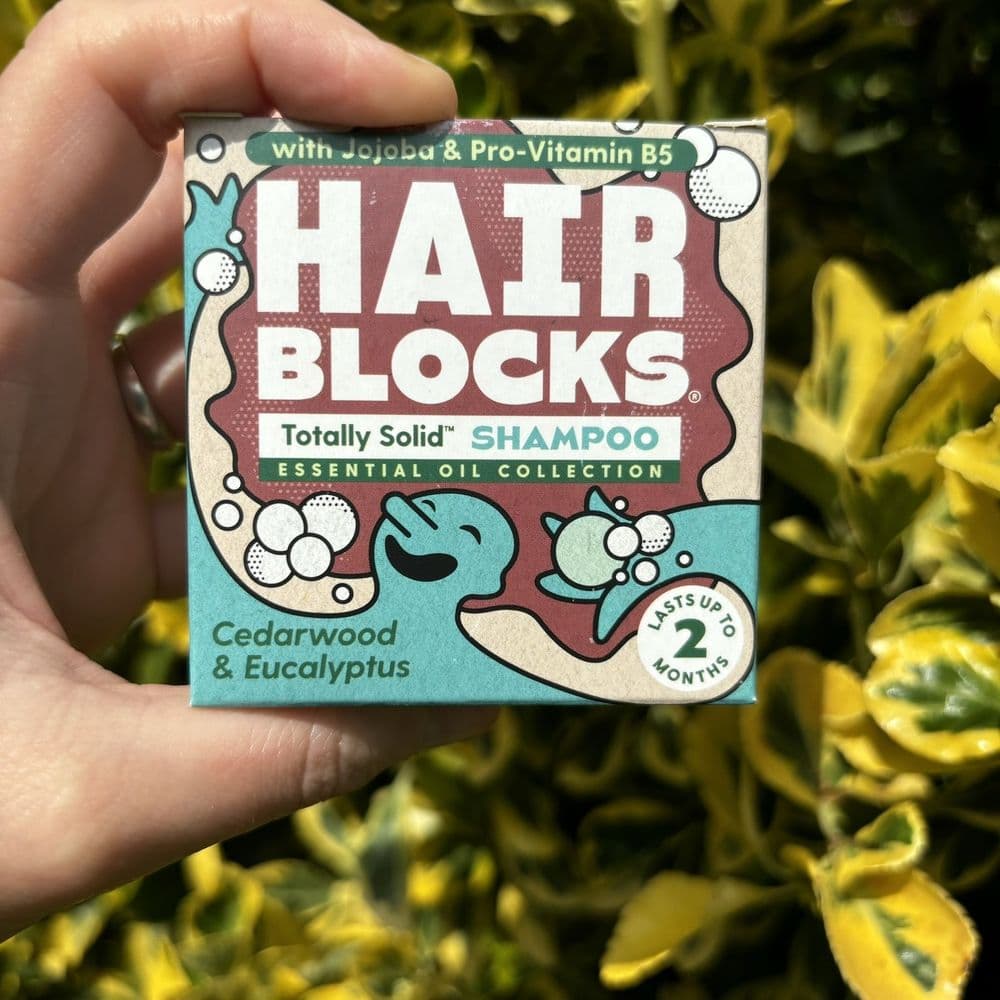 Hair Blocks Cedarwood and Eucalyptus Solid Shampoo