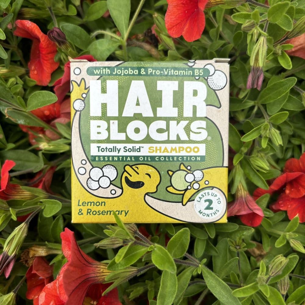Hair Blocks Lemon and Rosemary Solid Shampoo