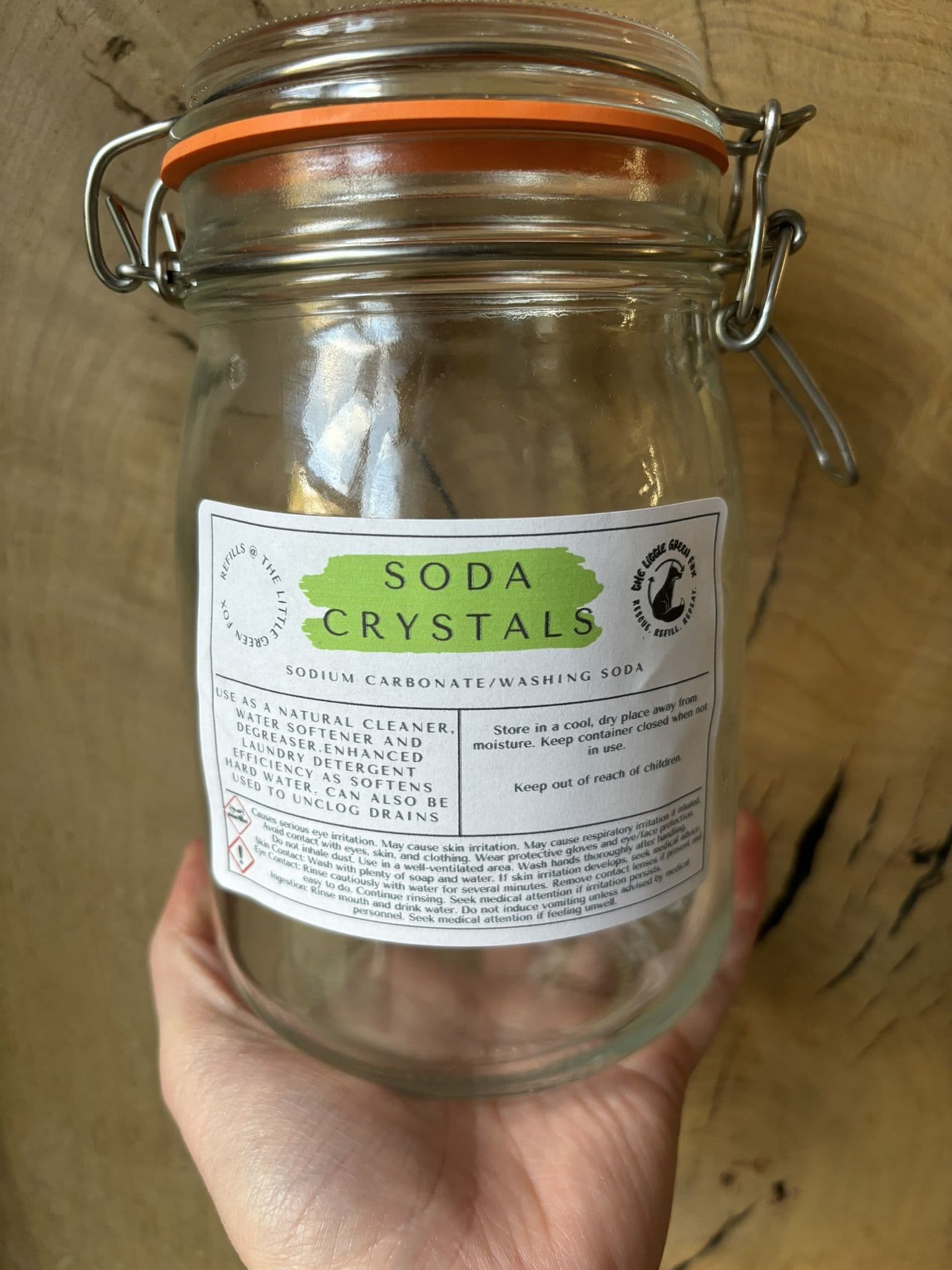 Powder Refill Safety Labels