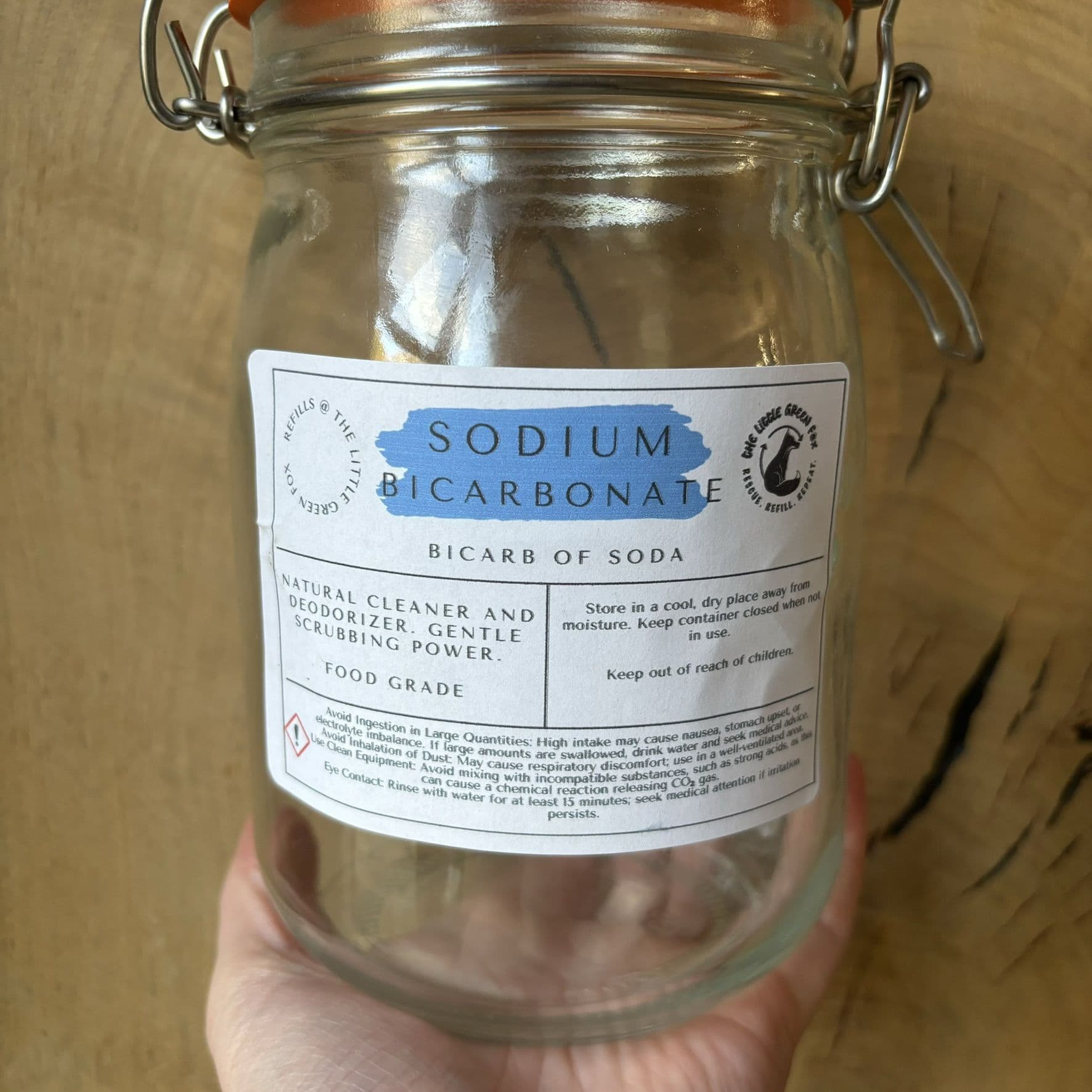 Powder Refill Safety Labels