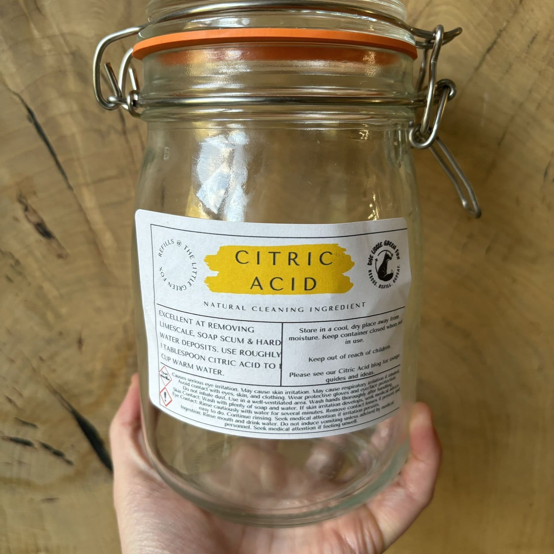 Powder Refill Safety Labels