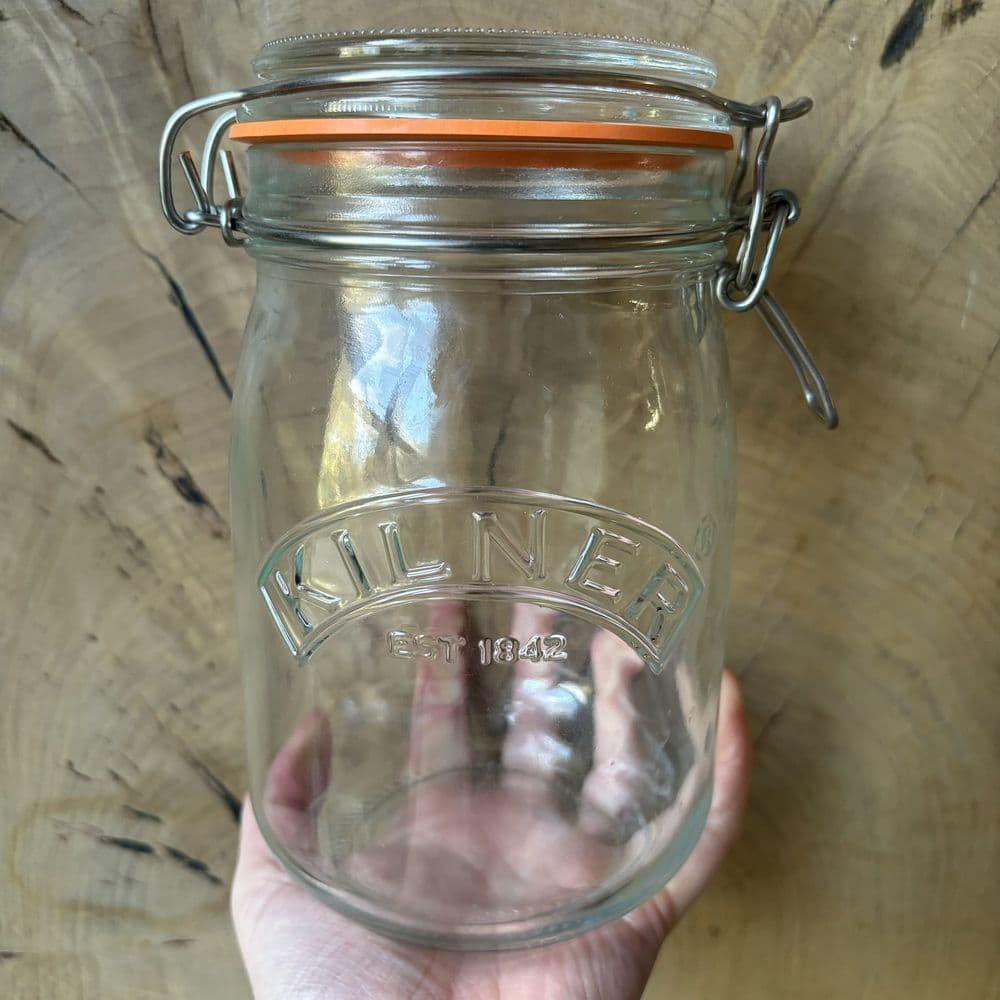 Preloved Glass Kilner Jars - Clip Top