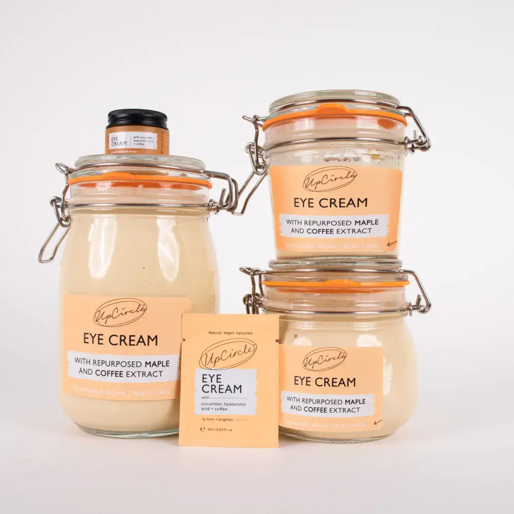 Upcircle Eye Cream with Hyaluronic Acid Coffee