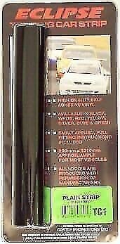 Black Gloss Touring Car Sun Strip - Easy To Fit