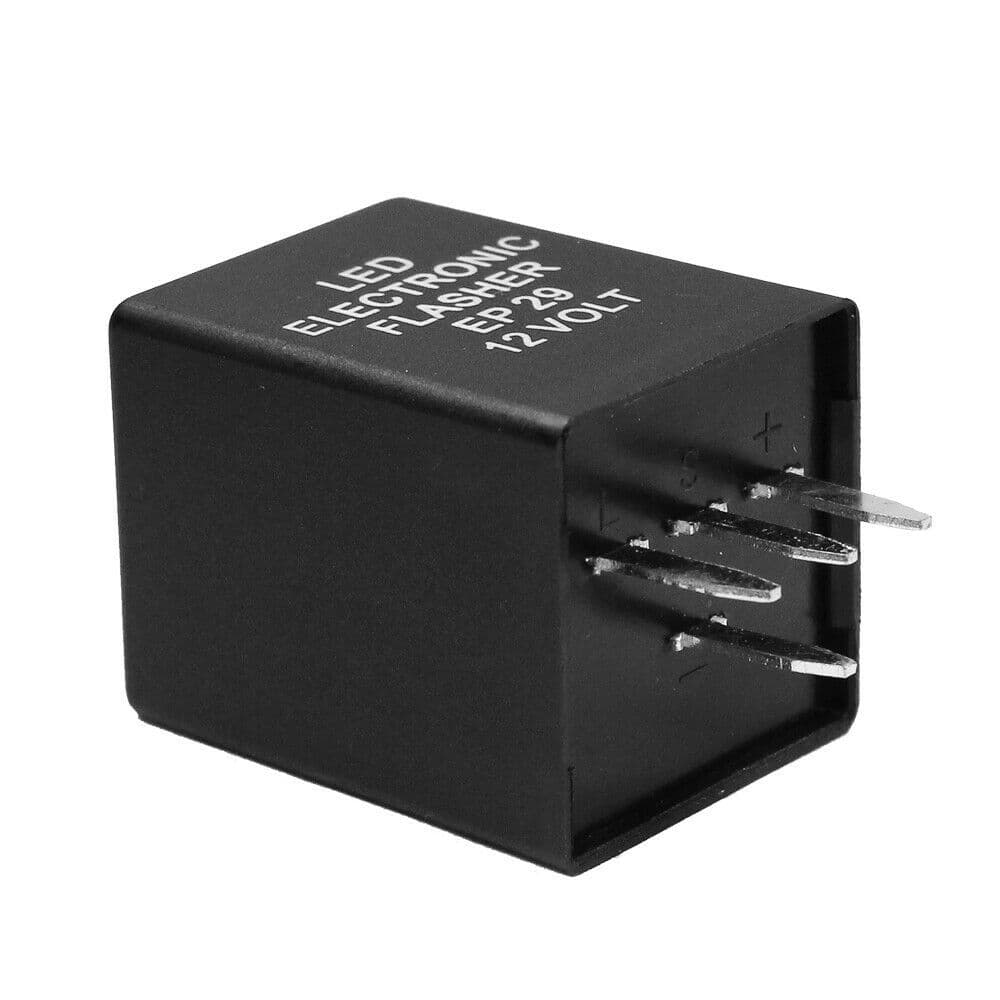 EP29 Relay LED Flasher Turn Signal Lamps Hyper Flash 4-Pin