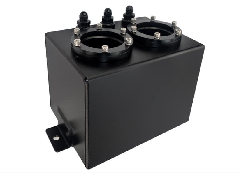 Motorsport Dual black High performance 3L Billet Aluminum Fuel Surge ...