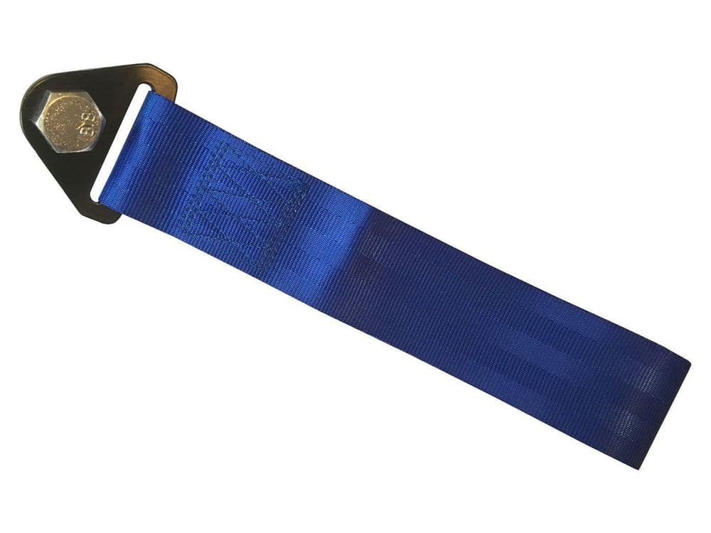 Racing Tow Straps Blue for Recovery JDM Drift Track Rally Car