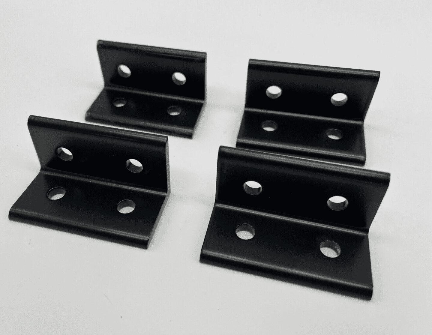 Rally Mudflap Bracket x4 Aluminium Lightweight Race Rallying Brackets Alloy