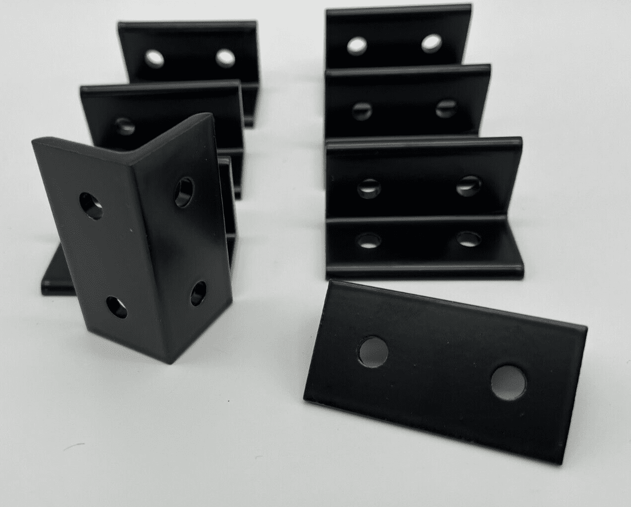 Rally Mudflap Bracket x8 Aluminium Lightweight Race Rallying Brackets Alloy