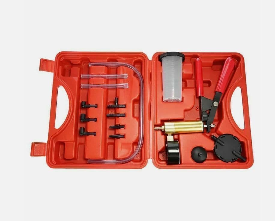 Self Bleeding Brake Fluid Bleeder Clutch System Bleeding Kit Vacuum ...