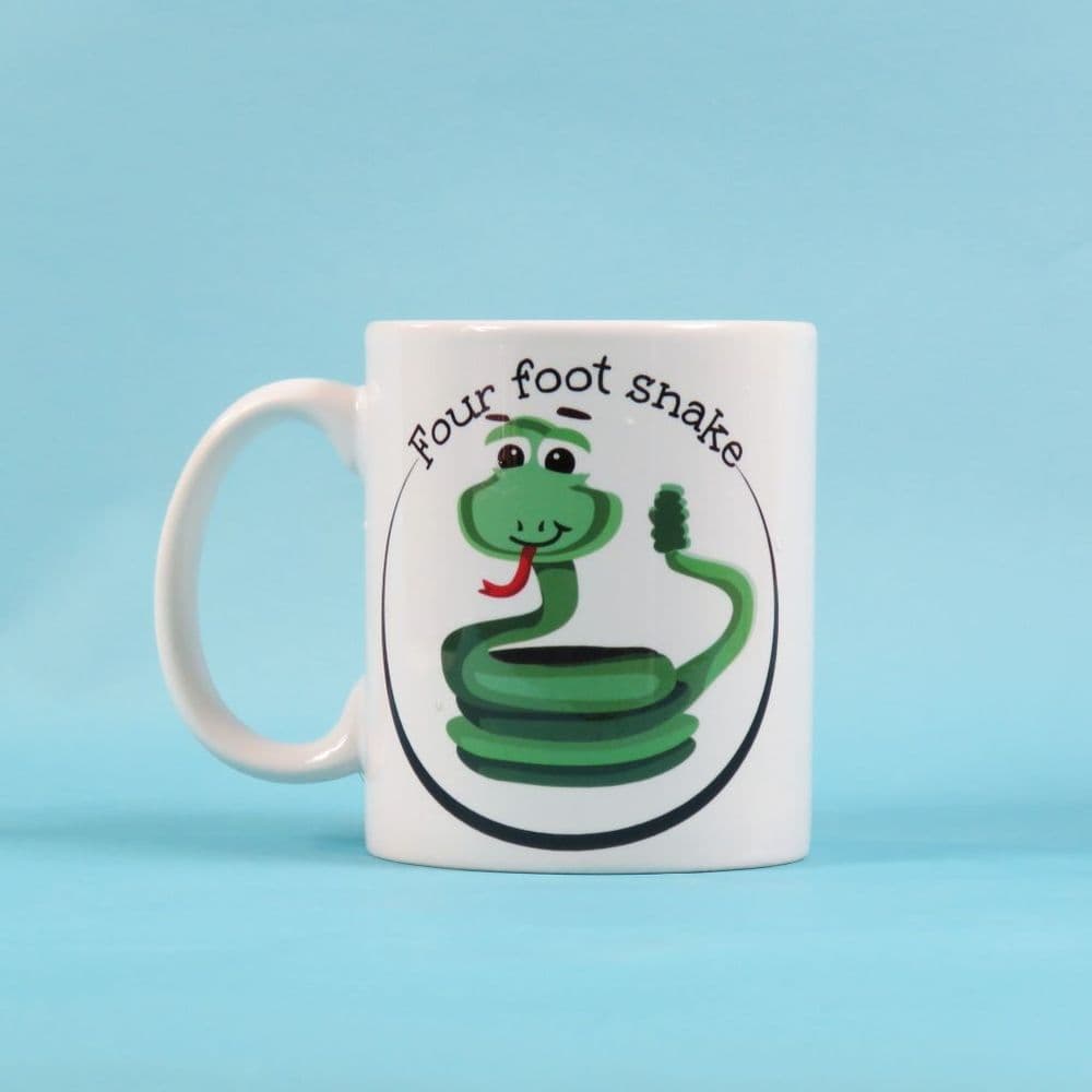 four foot snake coffee cup Innuendo Mug Tea