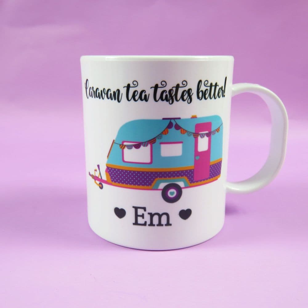 Personalised Caravan Mug Caravan Tea Tastes Better Caravan Cup Caravan ...
