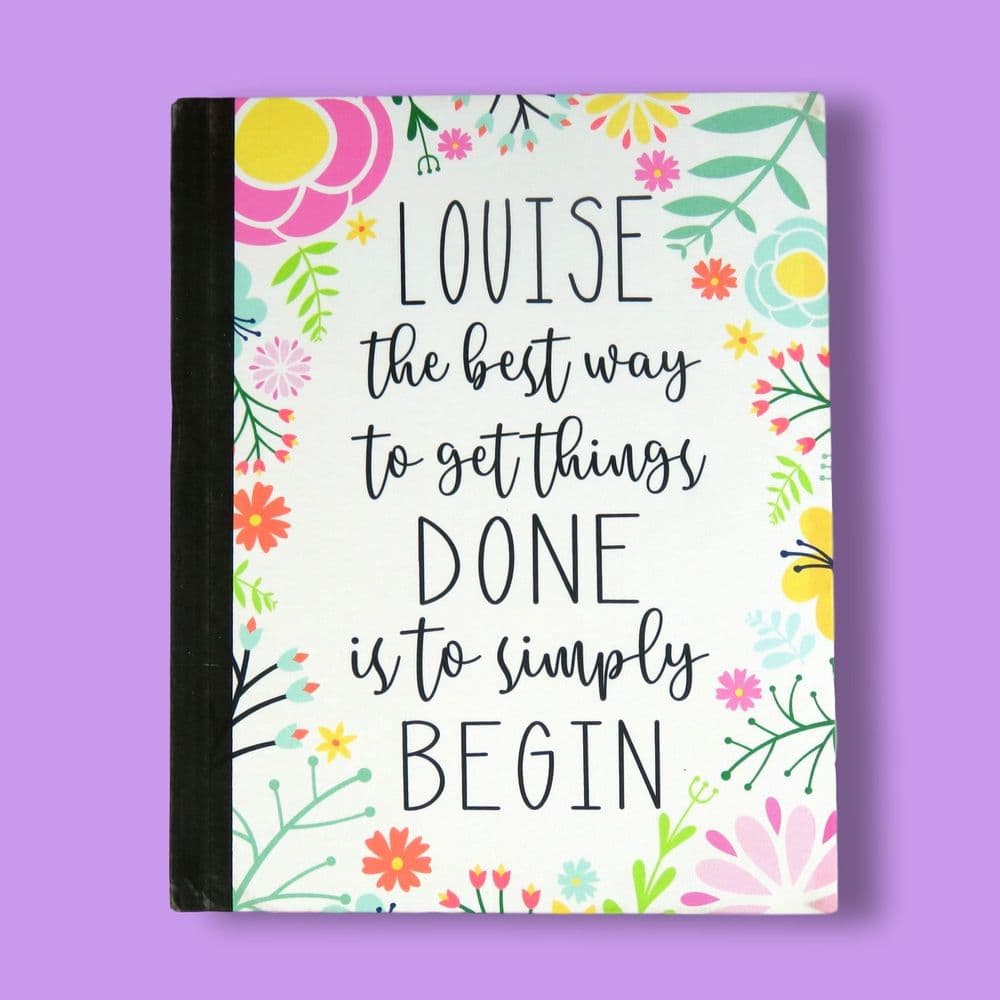 Personalised The Best Way to Get Things Done is Simply to Begin ...