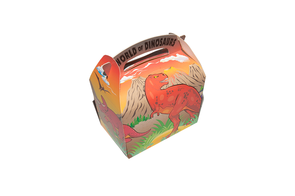 Dinosaurs Themed Kids Meal Boxes 100/pack