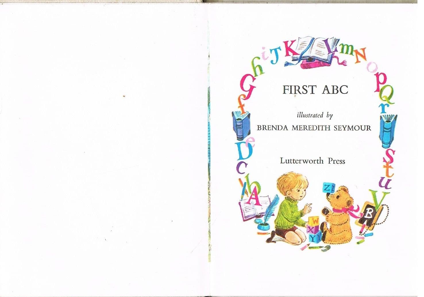 First ABC illustrated by Brenda Meredith Seymour