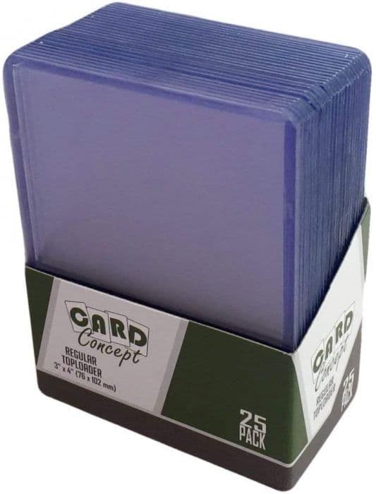 Card Concept Toploaders & x28;3& x22; x 4& x22;& x29; & x28;25& x29;