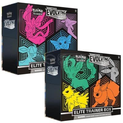 Elite Trainer Boxes (ETBs)
