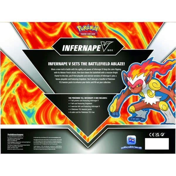 Pokemon TCG Infernape V Box