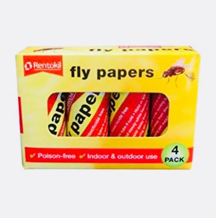 Fly Papers 4 pack