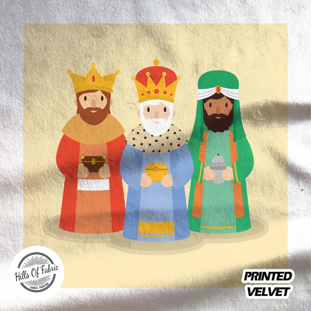 3 wise man Fabric Panel