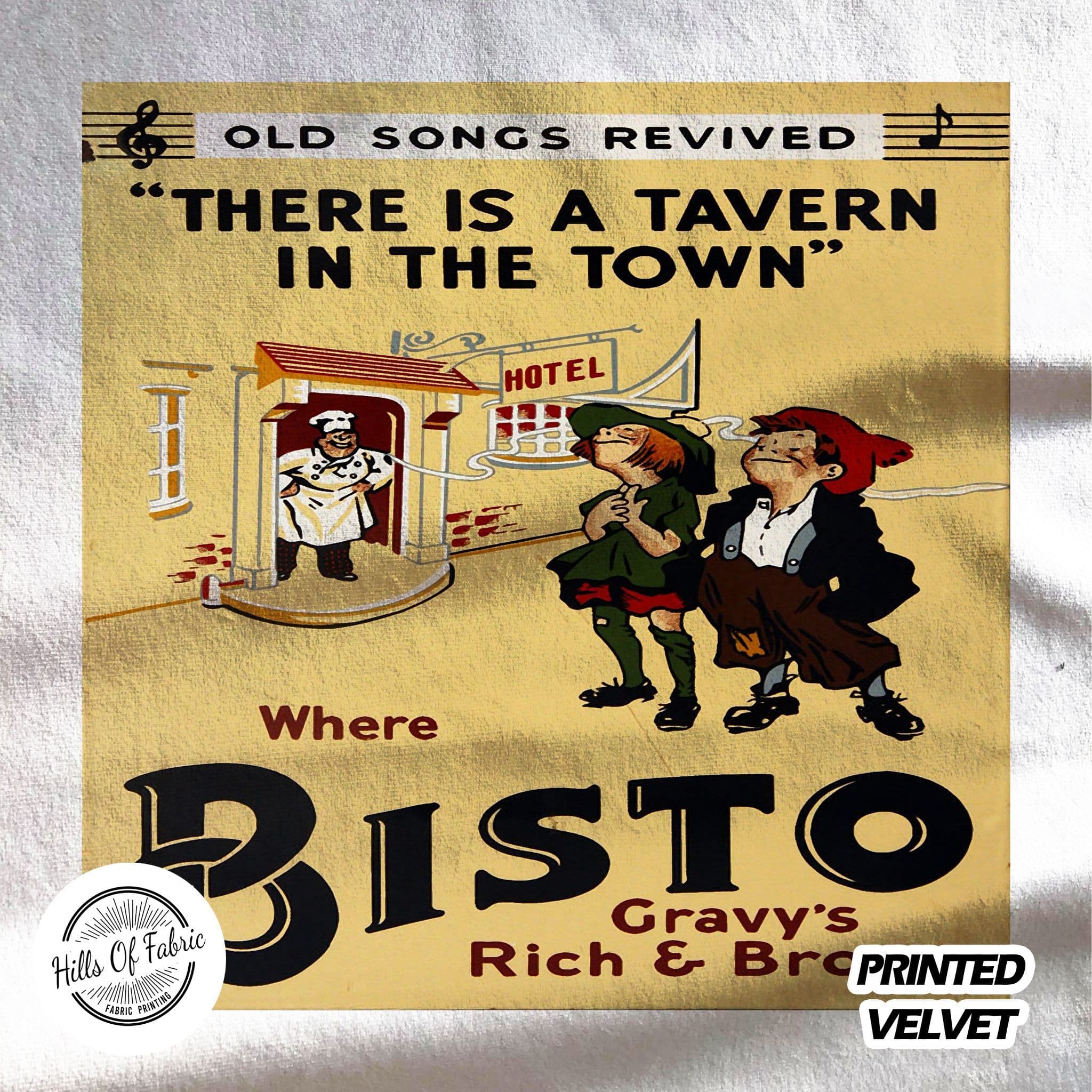 ah bisto advedrt Printed Fabric Panel