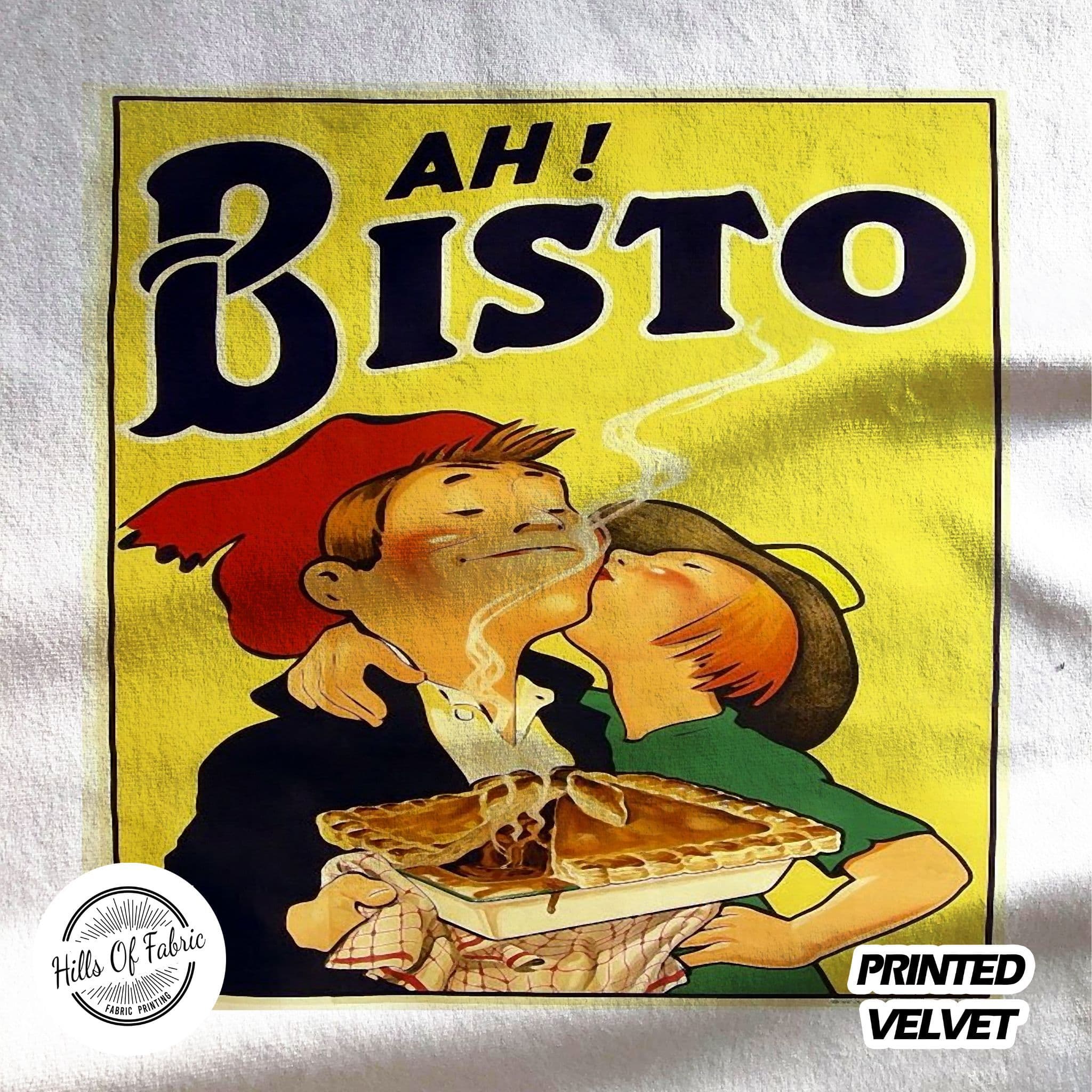 Ah bisto advert - Printed Fabric Panel